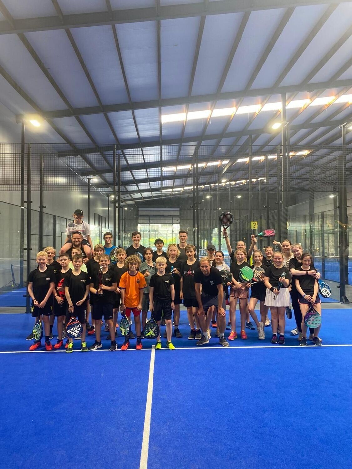 Proefles kids/junior padel 15/05