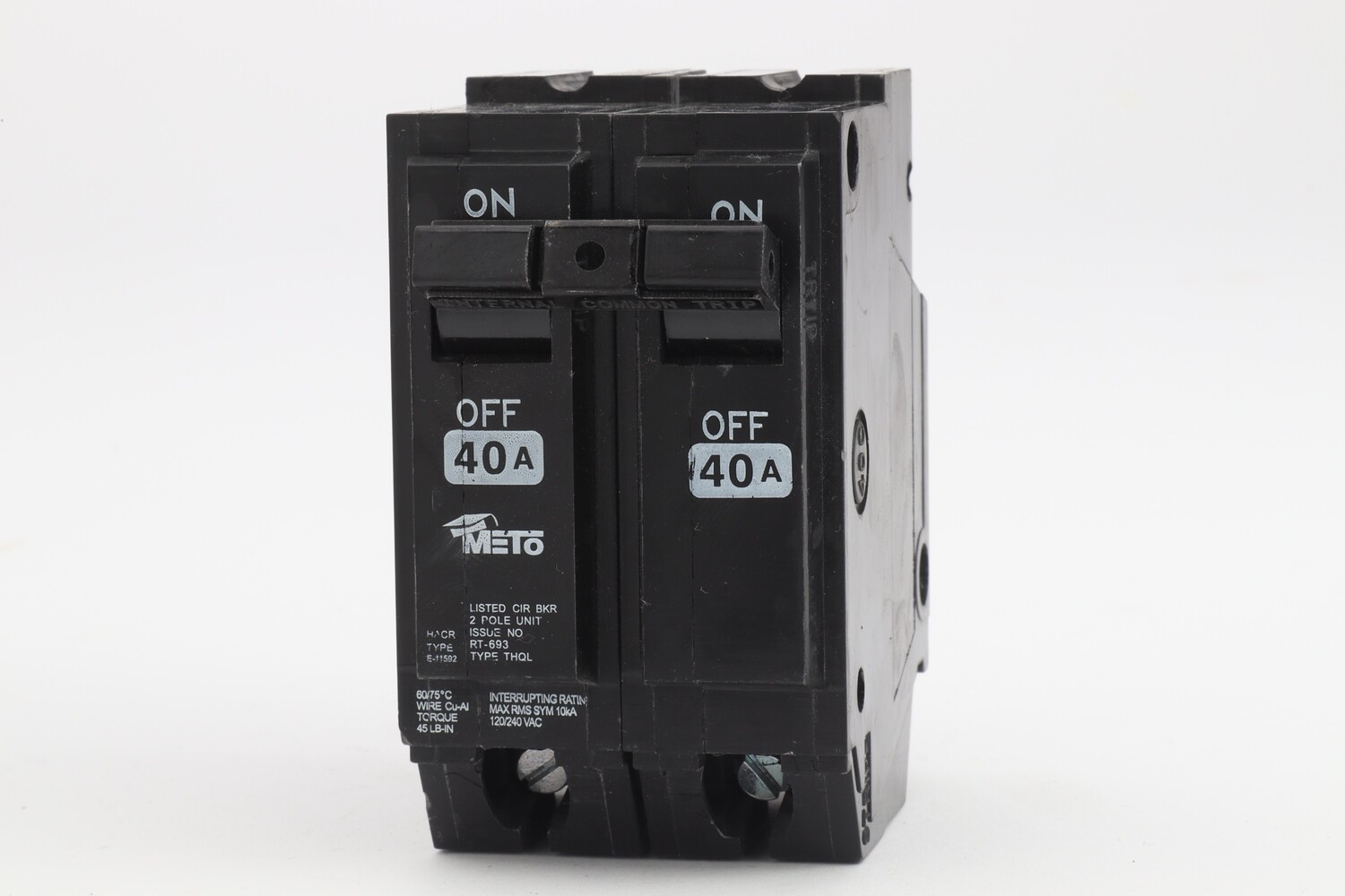 ED - Breaker - Double Pole - 40 Amp