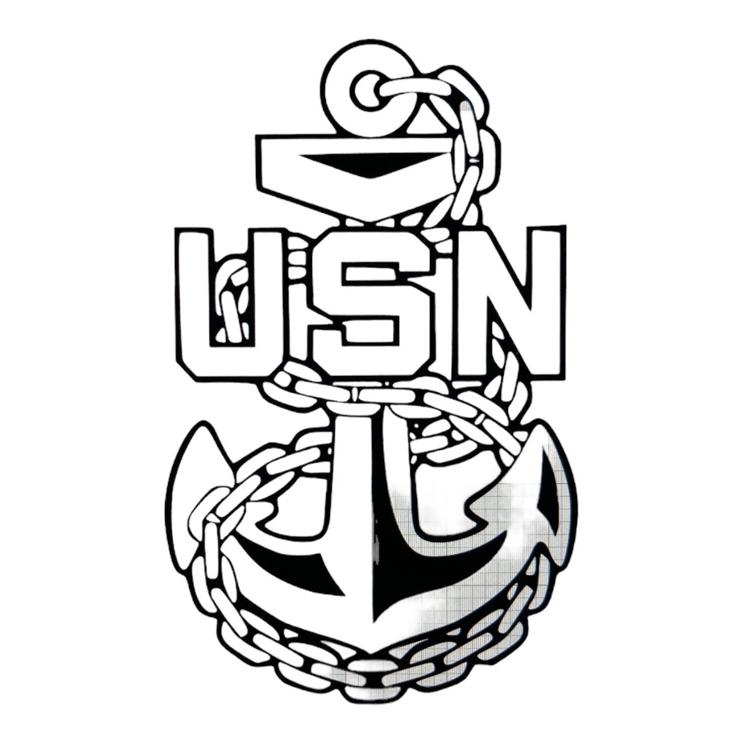 USN Logo Decal - Store - American Patriot Limited