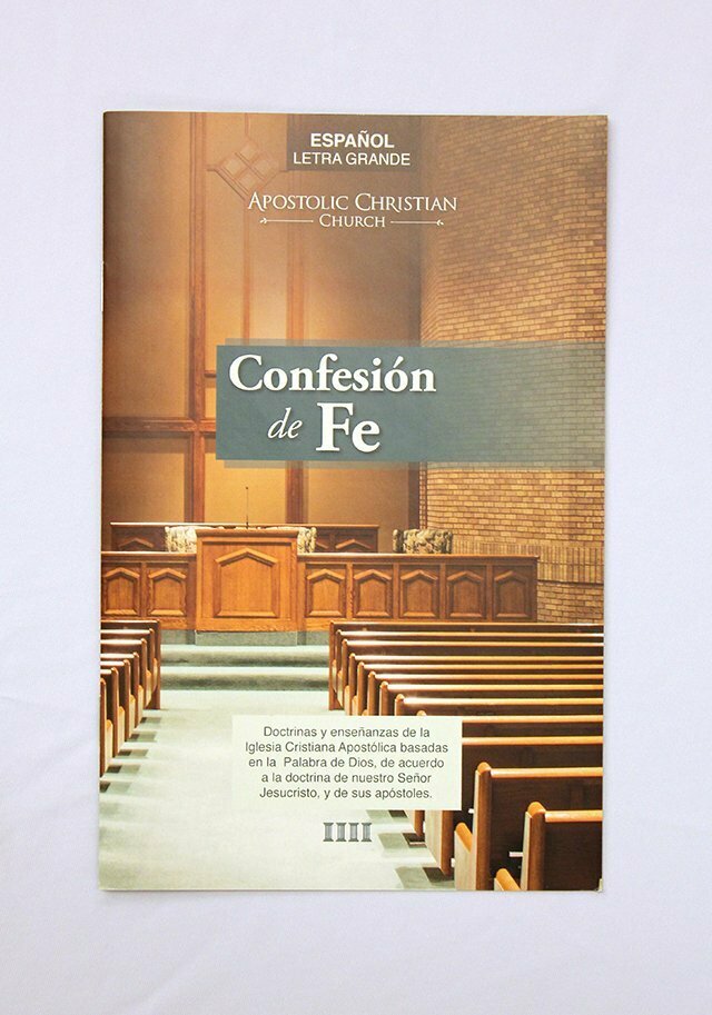 Statement of Faith, Large Size (Spanish)