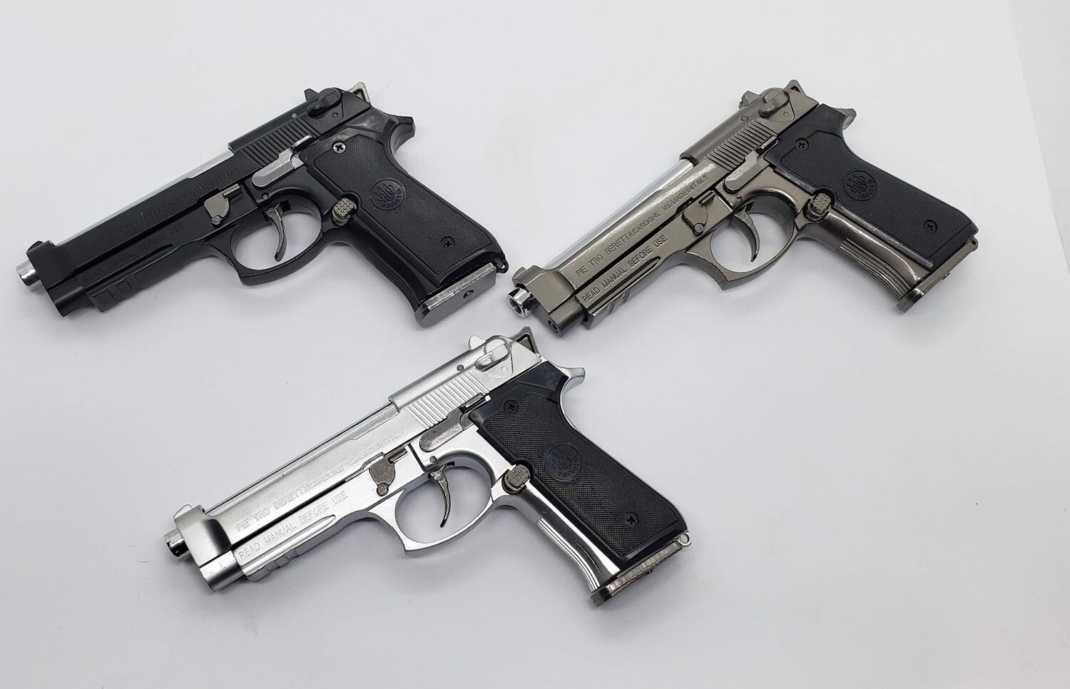 METAL ARMY Beretta M92A1 Shell Eject REPLICA Toy Gun PISTOL 2022 1:2 ...