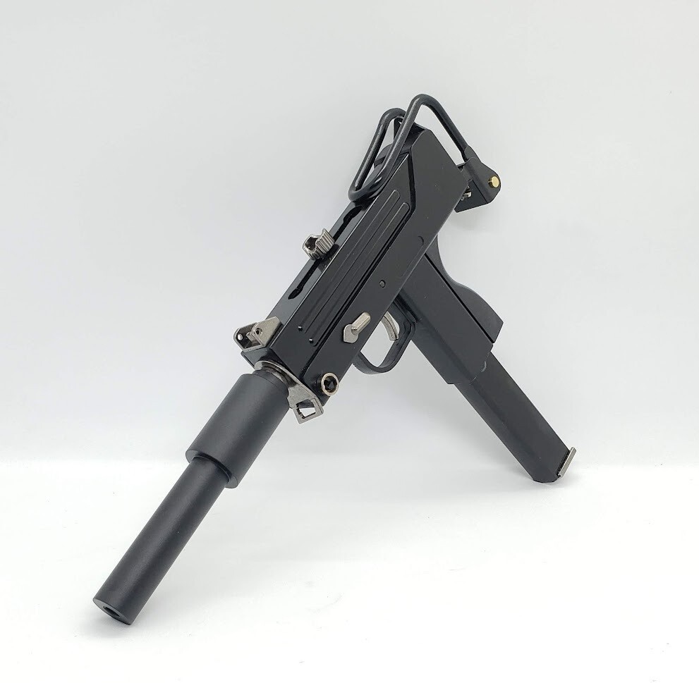 RARE MAC-10 2023 Shell Eject REPLICA Toy Gun 1:2 PISTOL GUN - Moving Slide, Removable Magazine ...