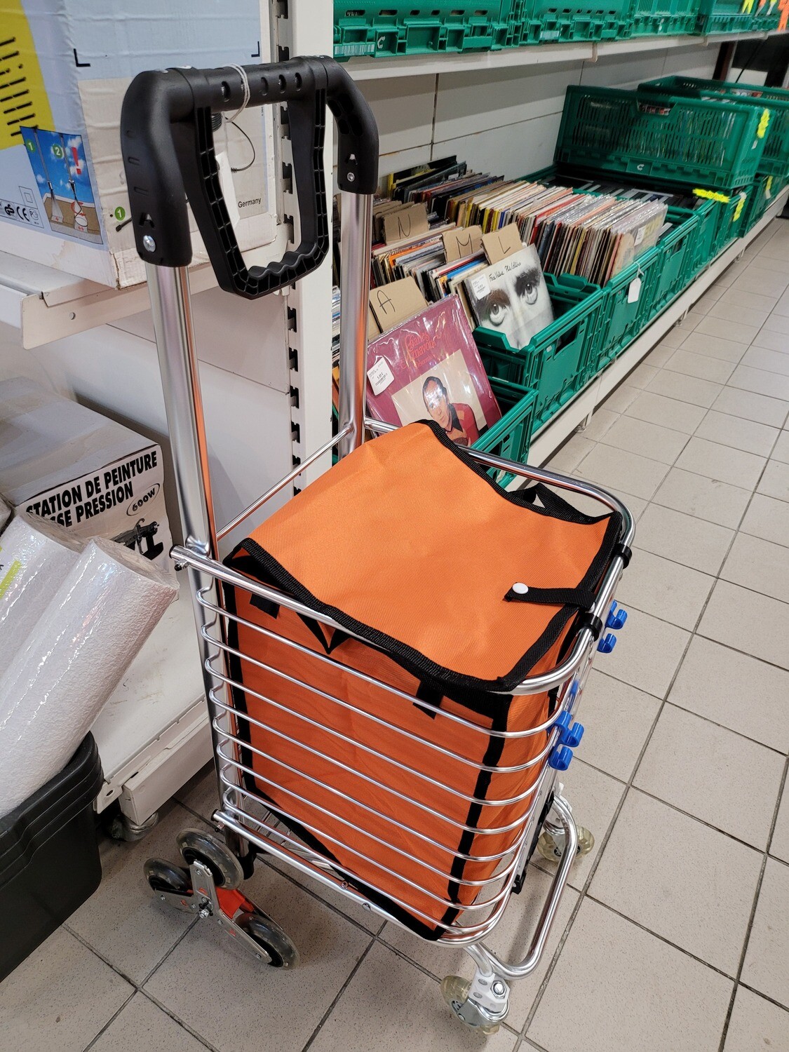 CADDY COURSE INOX MONTE ESCALIER LUXE