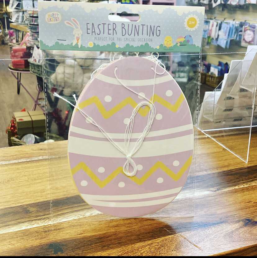 Easter Egg Shaped Bunting - 1 Meter