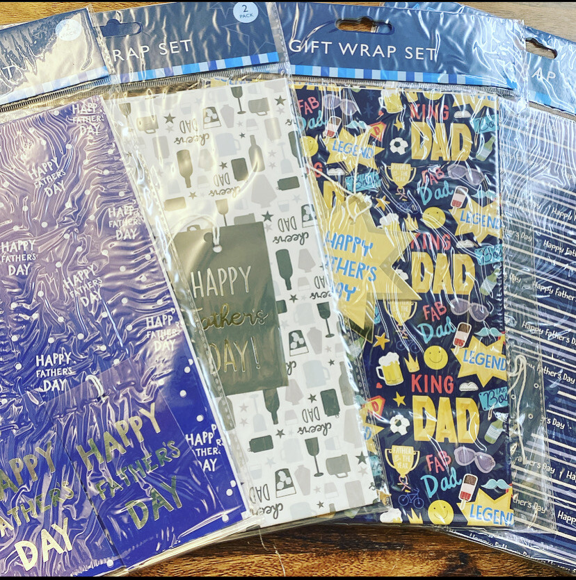 Father's Day Gift Wrap Pack