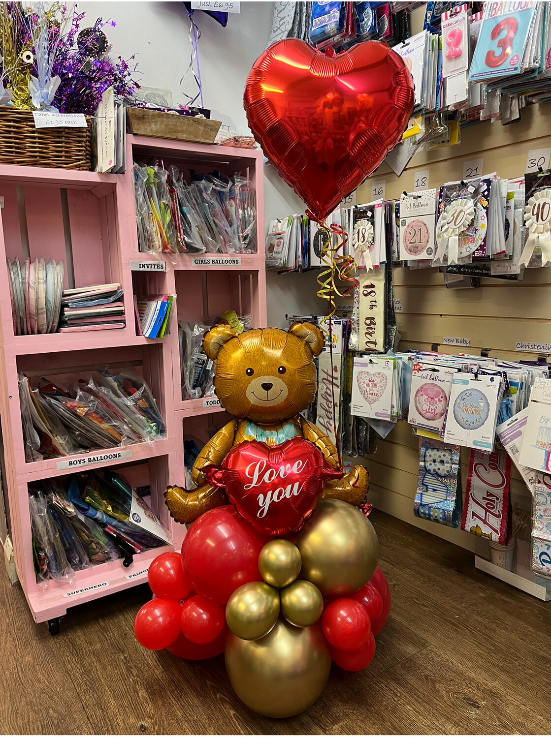 Valentines Bear Stack