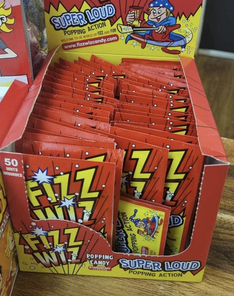 Strawberry Popping Candy Fizz Whizz