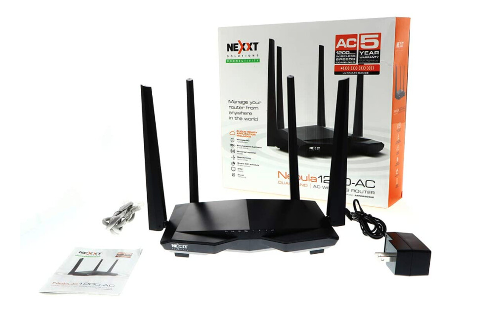 Nexxt | Nebula 1200-AC Dual Band Wireless Router