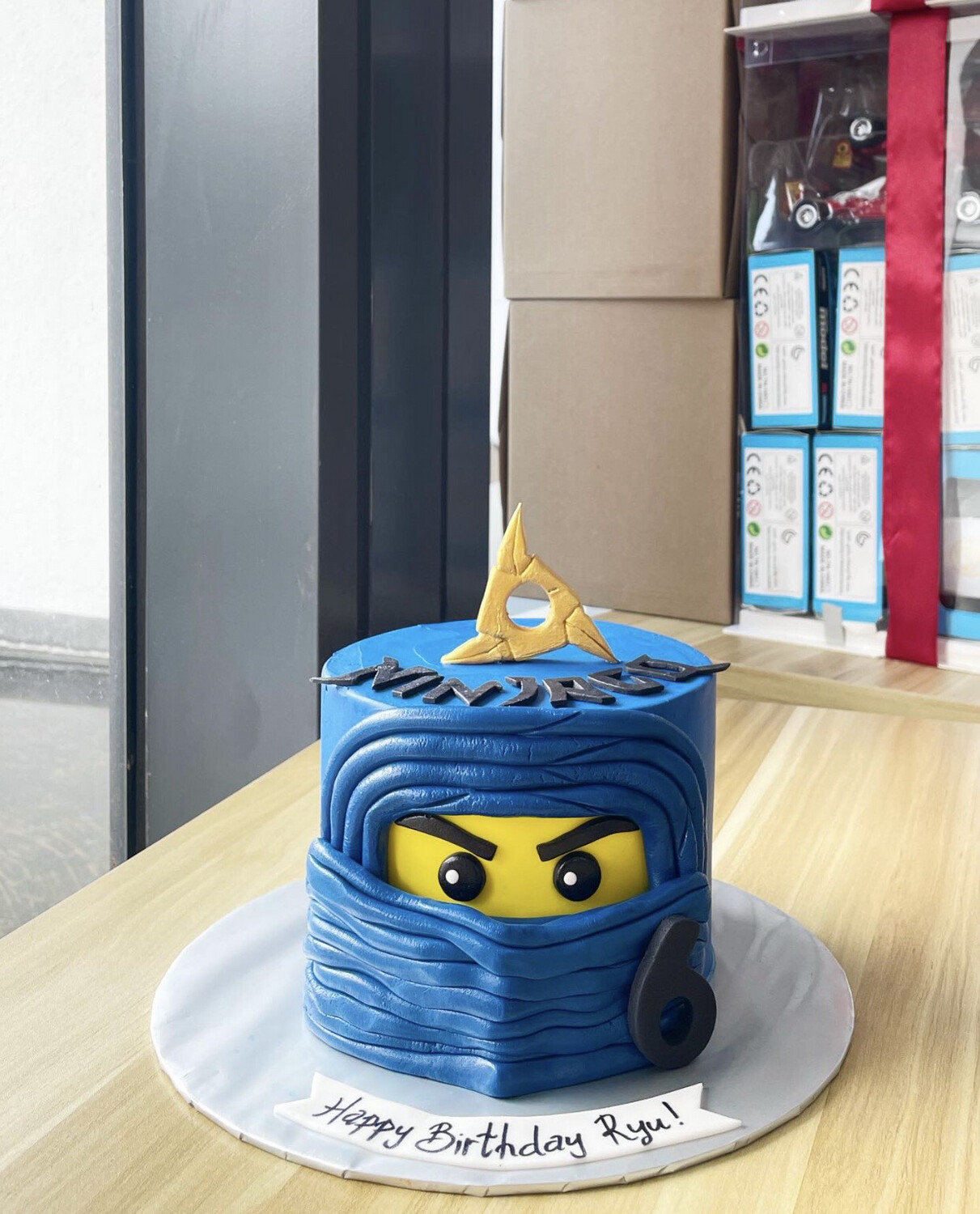 Lego Ninja Cake Ninjago