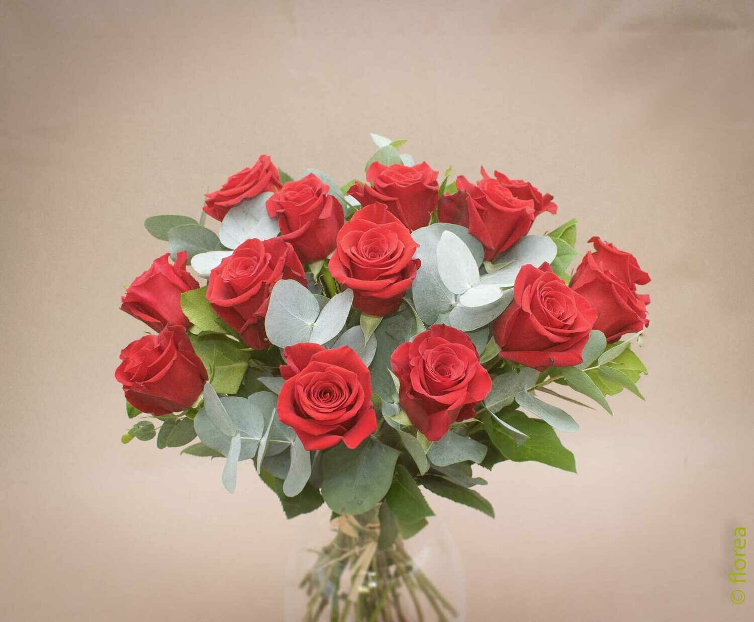 ROSE ROUGES RED NAOMI 70 cm