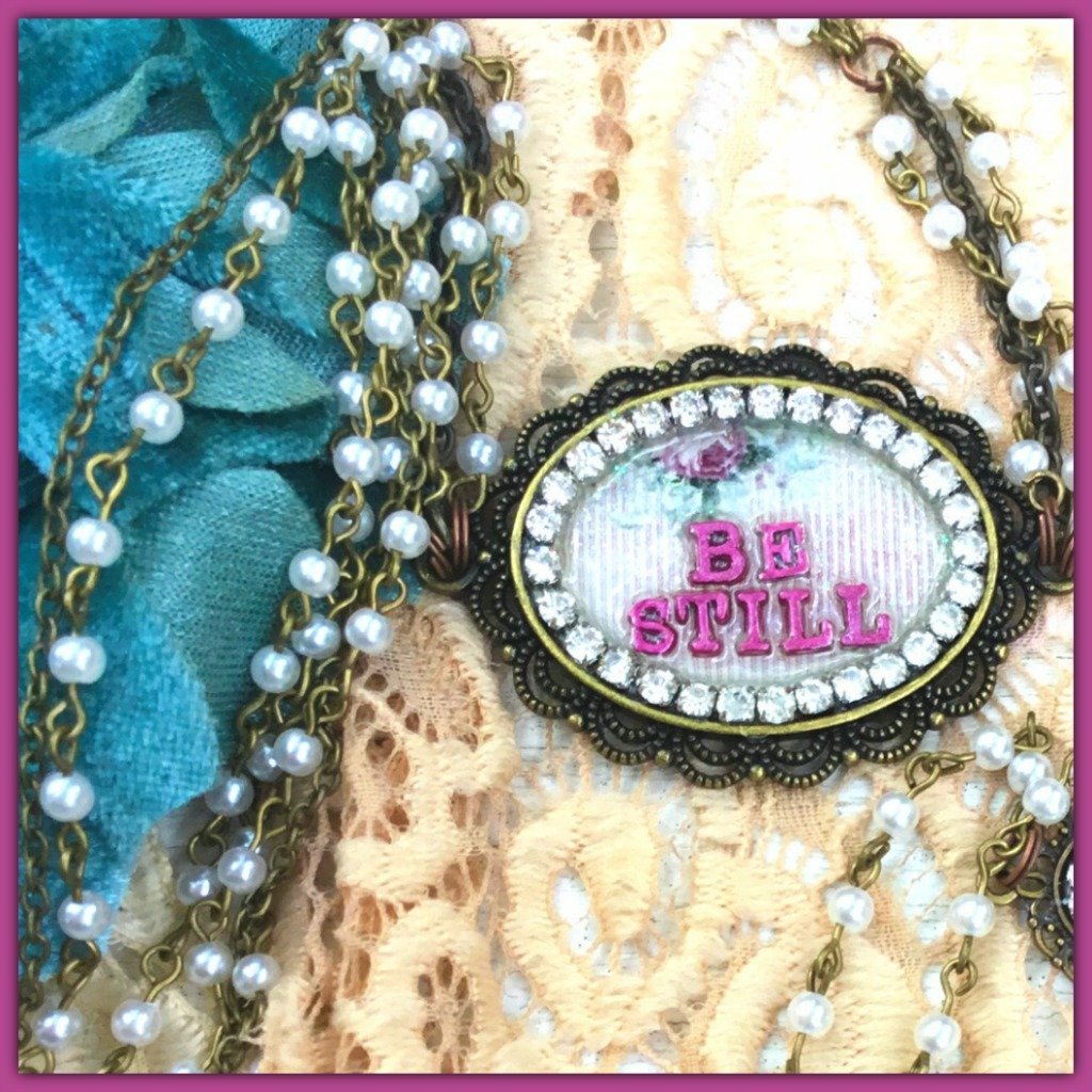 "BE STILL" Necklace - The Horse Mafia Store - Mafiatique - The Horse Mafia