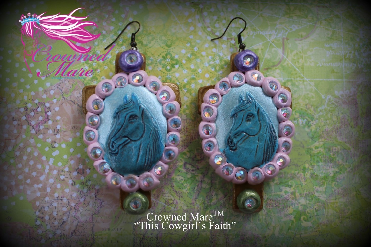 This Cowgirl's Faith - EARRINGS - The Horse Mafia Store - Mafiatique ...