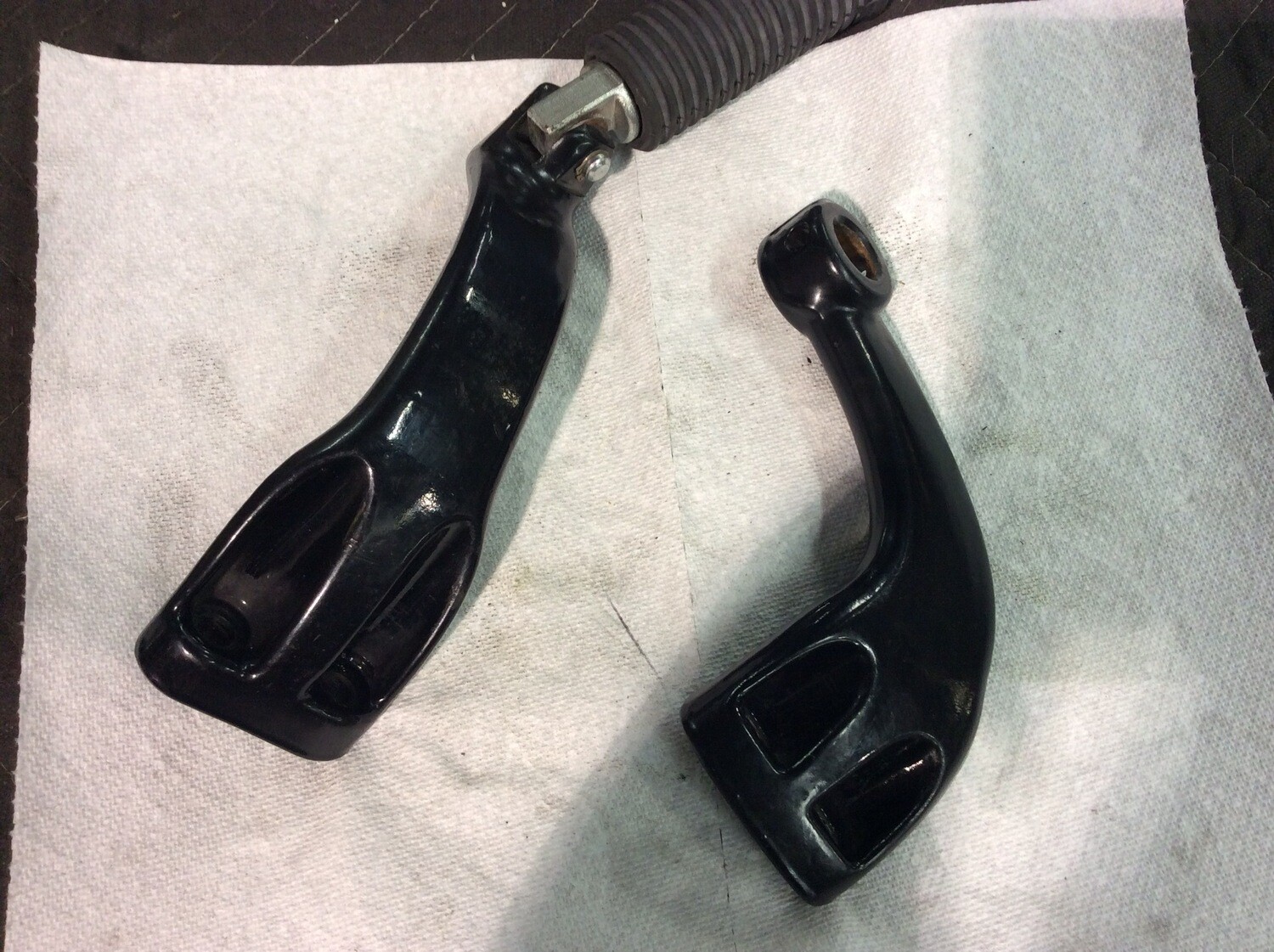 Genuine 14-20 Harley Sportster Iron 48 1200 883 Black Mid Controls Left ...