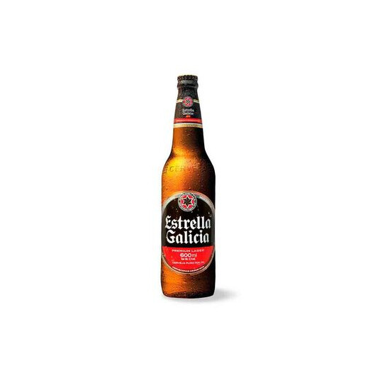 Cerveza Estrella Galicia Botella 600 ml Pack x 6
