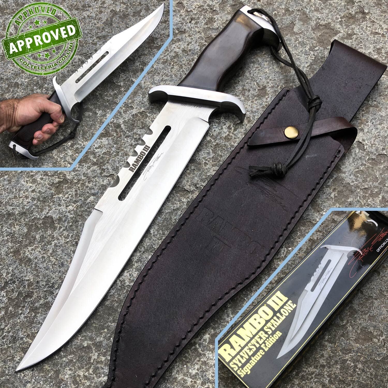 Hollywood Collectibles Group - coltello Rambo III - - Sylvester ...