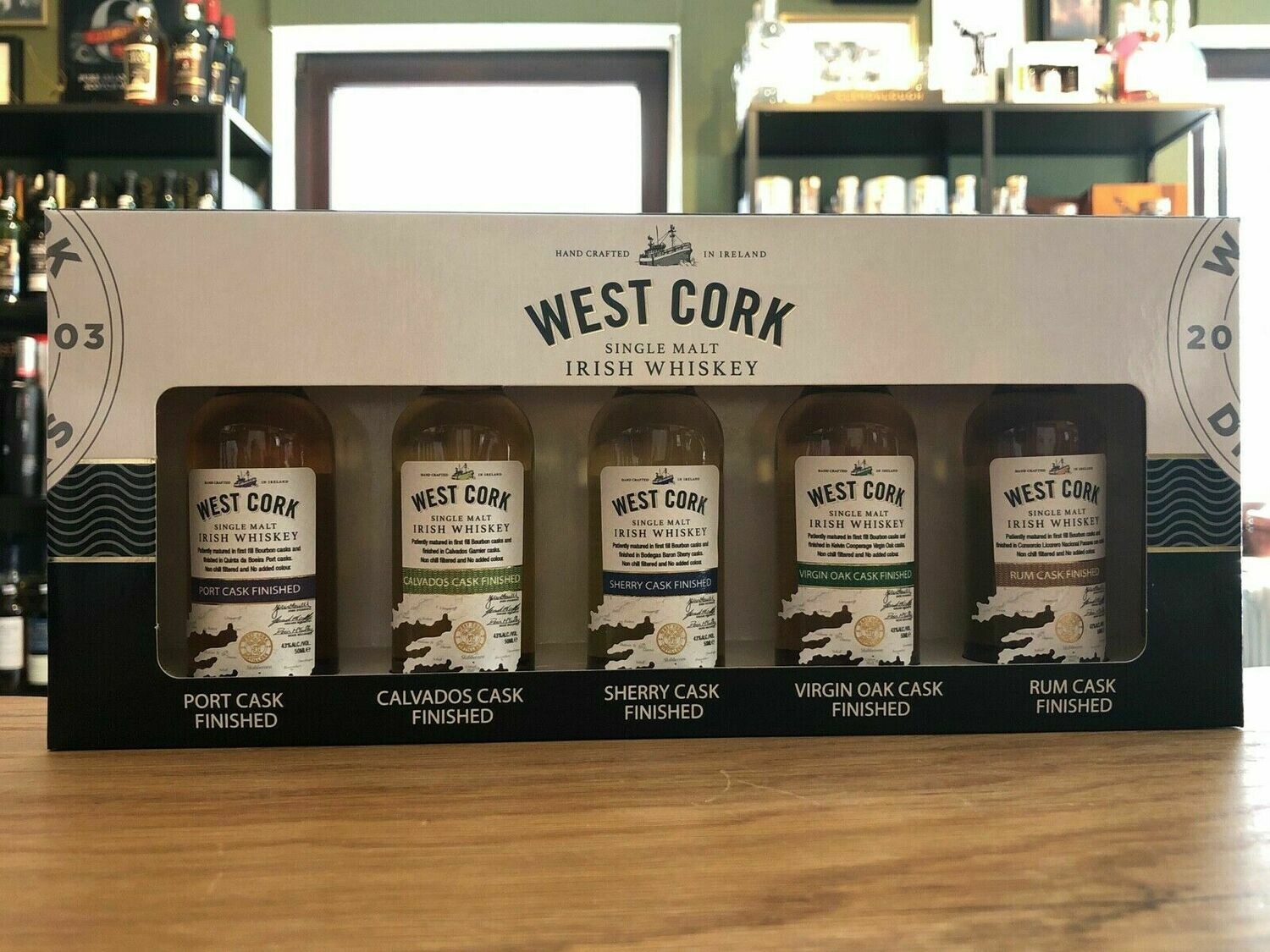 West Cork Small Batch Collection (Miniaturset) 5 x 50ml