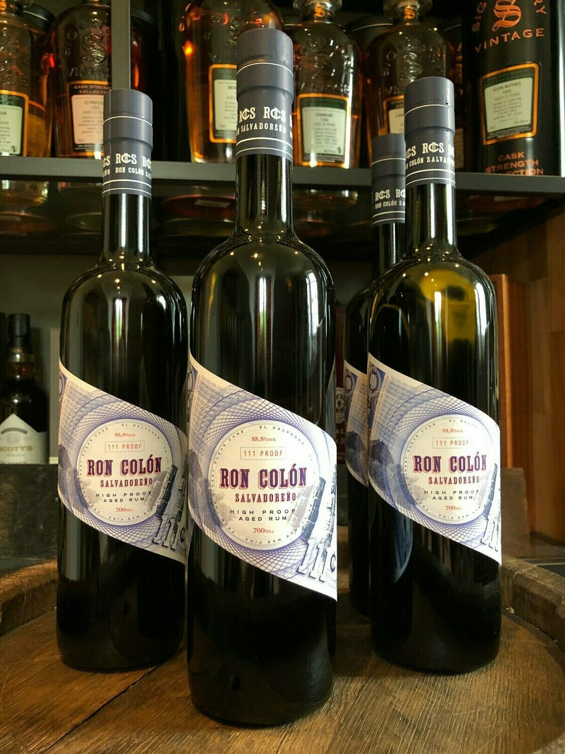 Ron Colon High Proof Aged Rum mit 0,7L und 55,5%