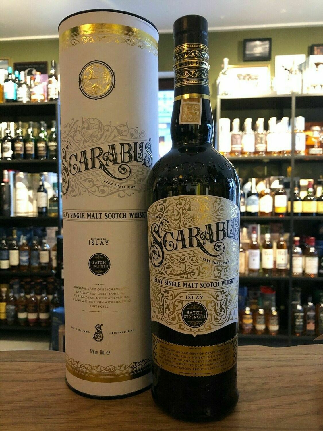 Scarabus Batch Strength Islay Single Malt mit 0,7l und 57%