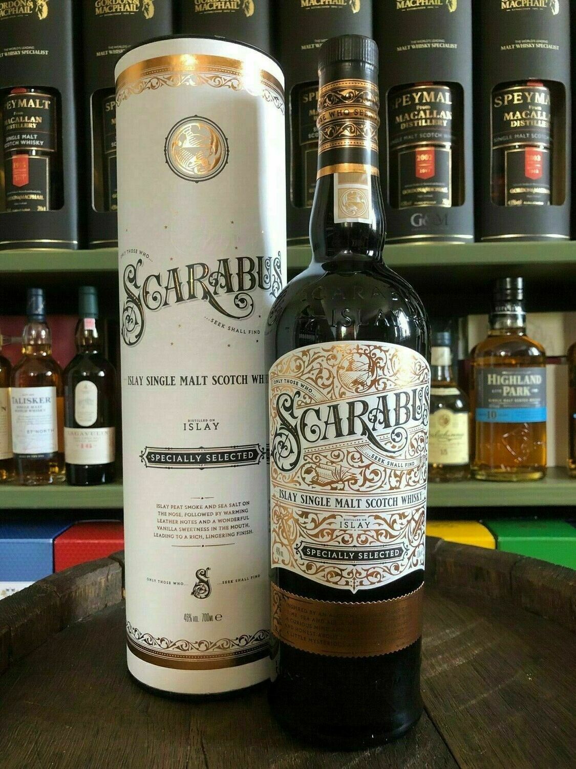 Scarabus 6 Jahre Islay Single Malt mit 0,7l und 46%