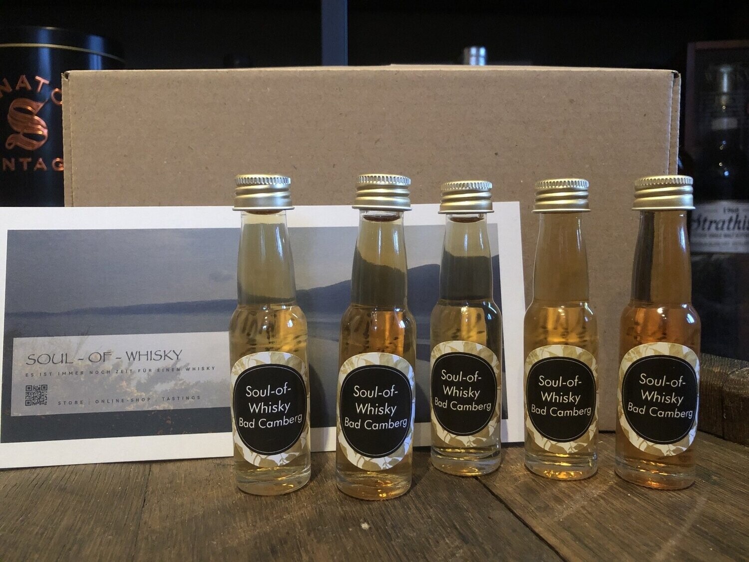 Soul of Whisky Special Selection Sample Tasting Set mit 5 Whiskys für ...