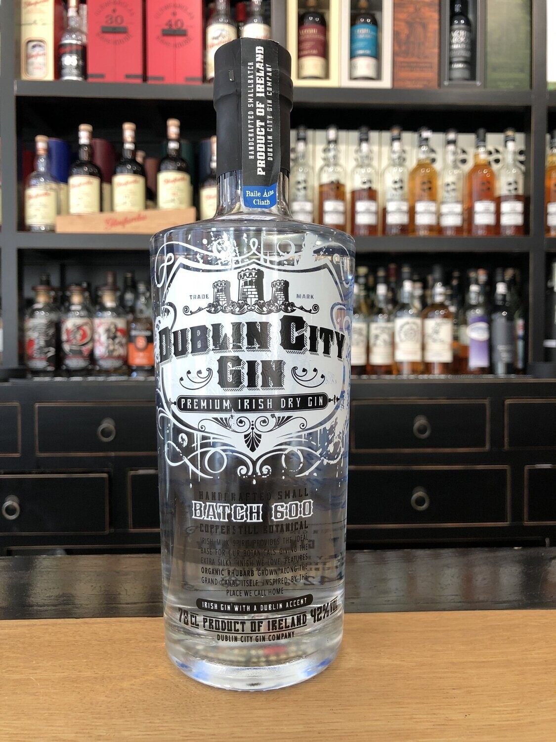 Dublin City Gin mit 0,7l und 42%