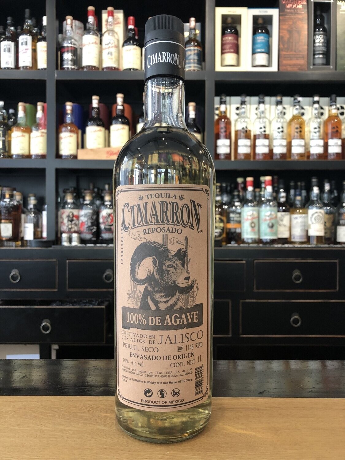 Cimarron Tequila Reposado mit 1l und 40%