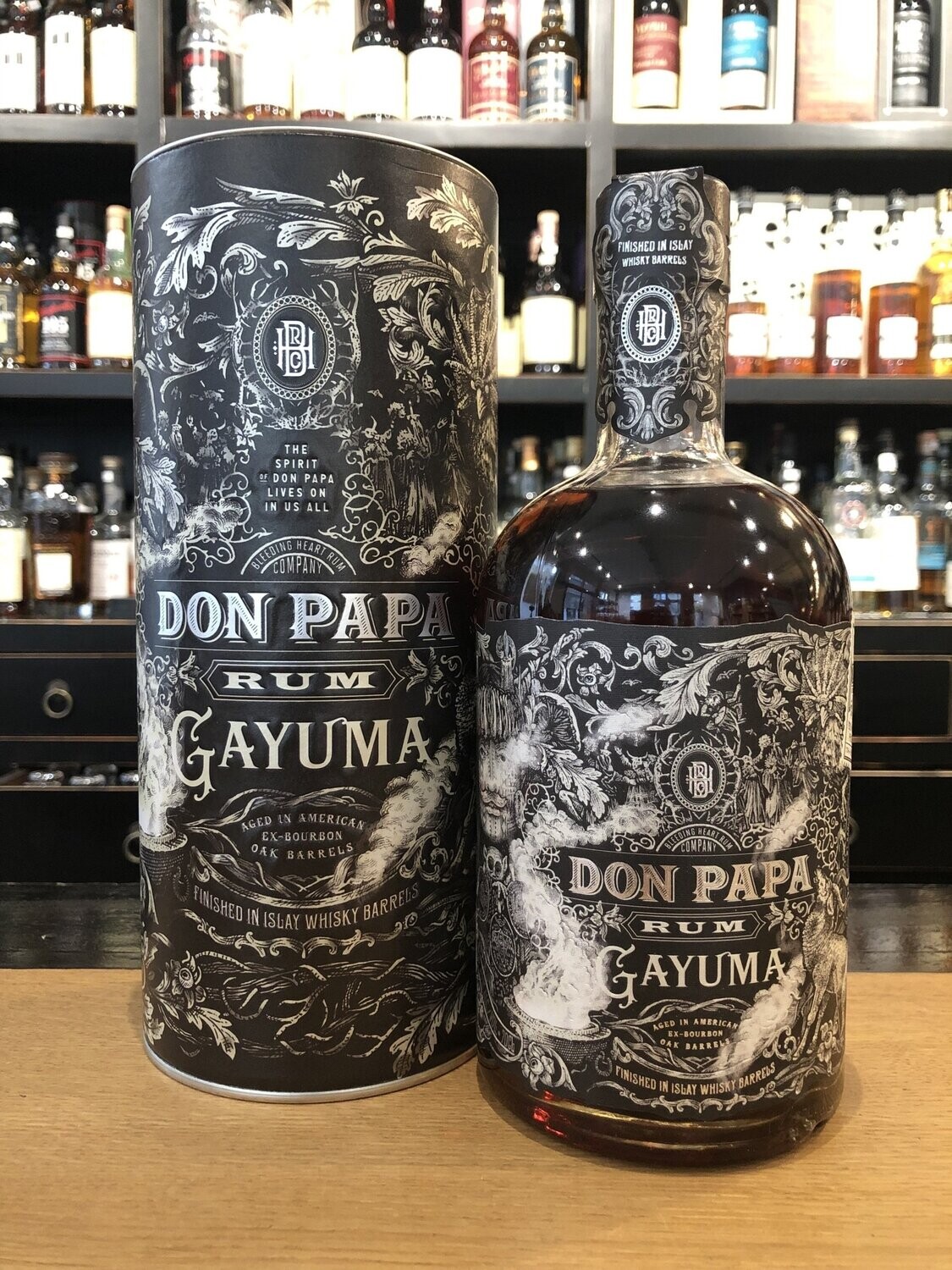 Don Papa Gayuma mit 0,7l und 40%