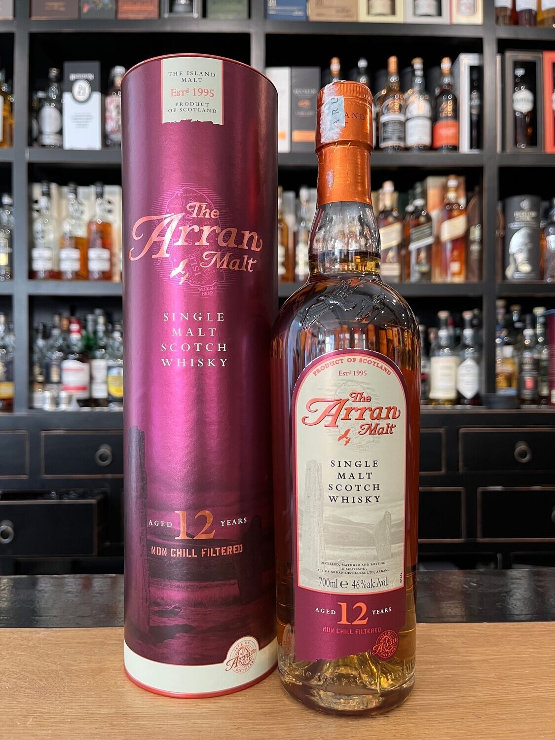 Arran 12 Jahre Alte Abfüllung mit 0,7l und 46%