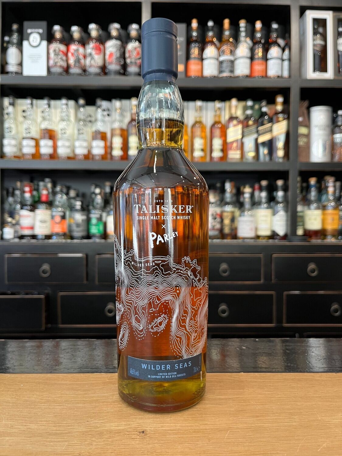Talisker x Parley Wilder Seas Cognac Finish mit 0,7l und 48,6%