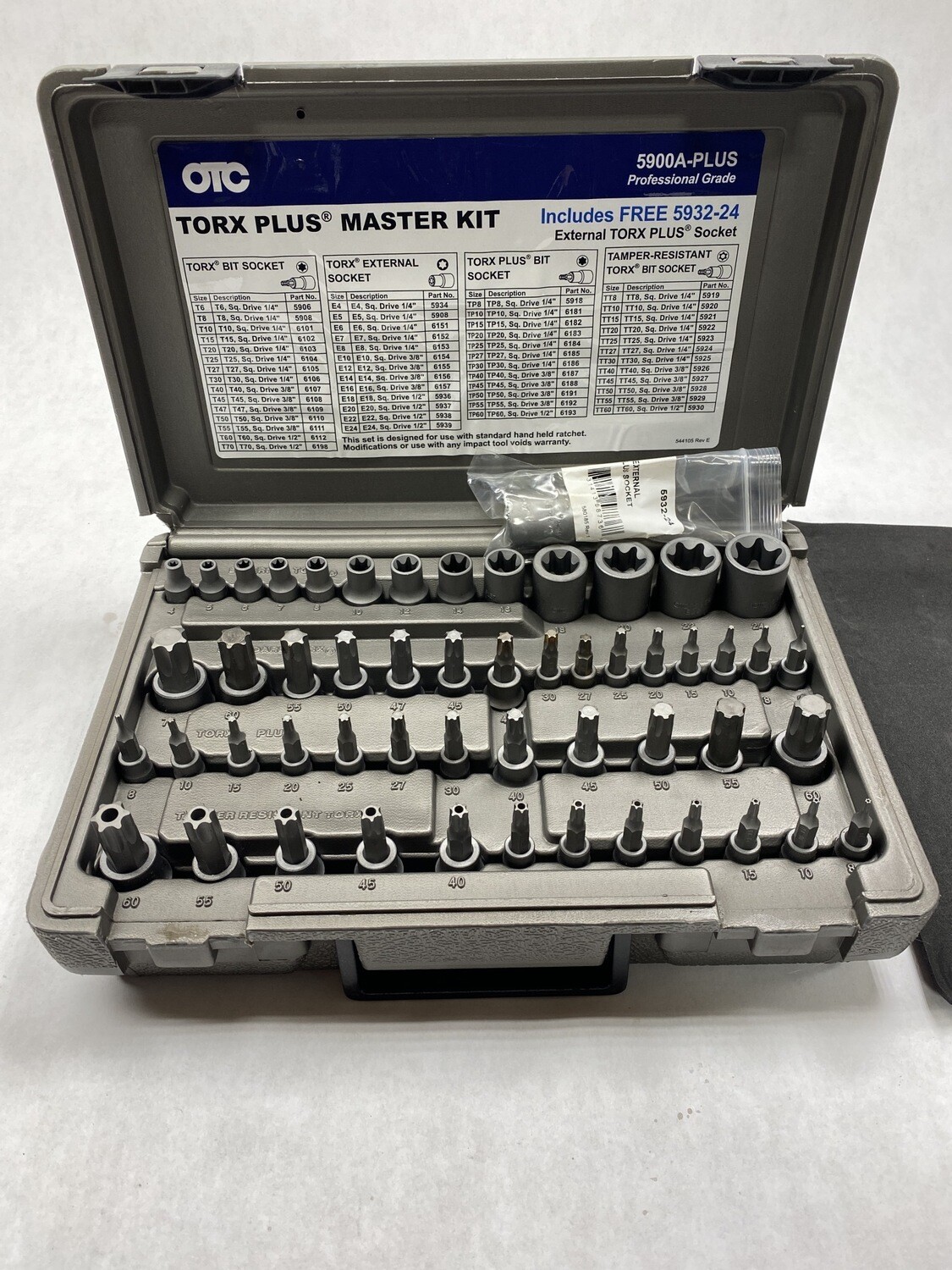 OTC 53-Piece Torx Plus Master Kit, 5900A-Plus - Shop - Tool Swapper