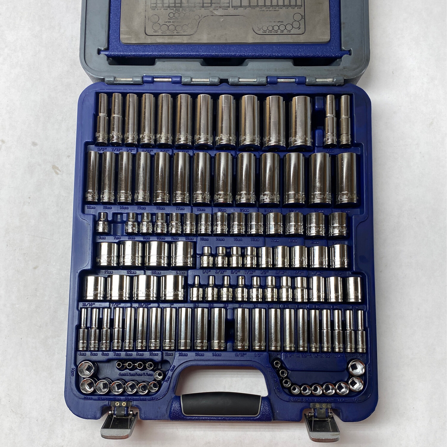 Blue-Point 153pc 1/4” & 3/8” General Service Set, BLPGSSC155 | Shop ...