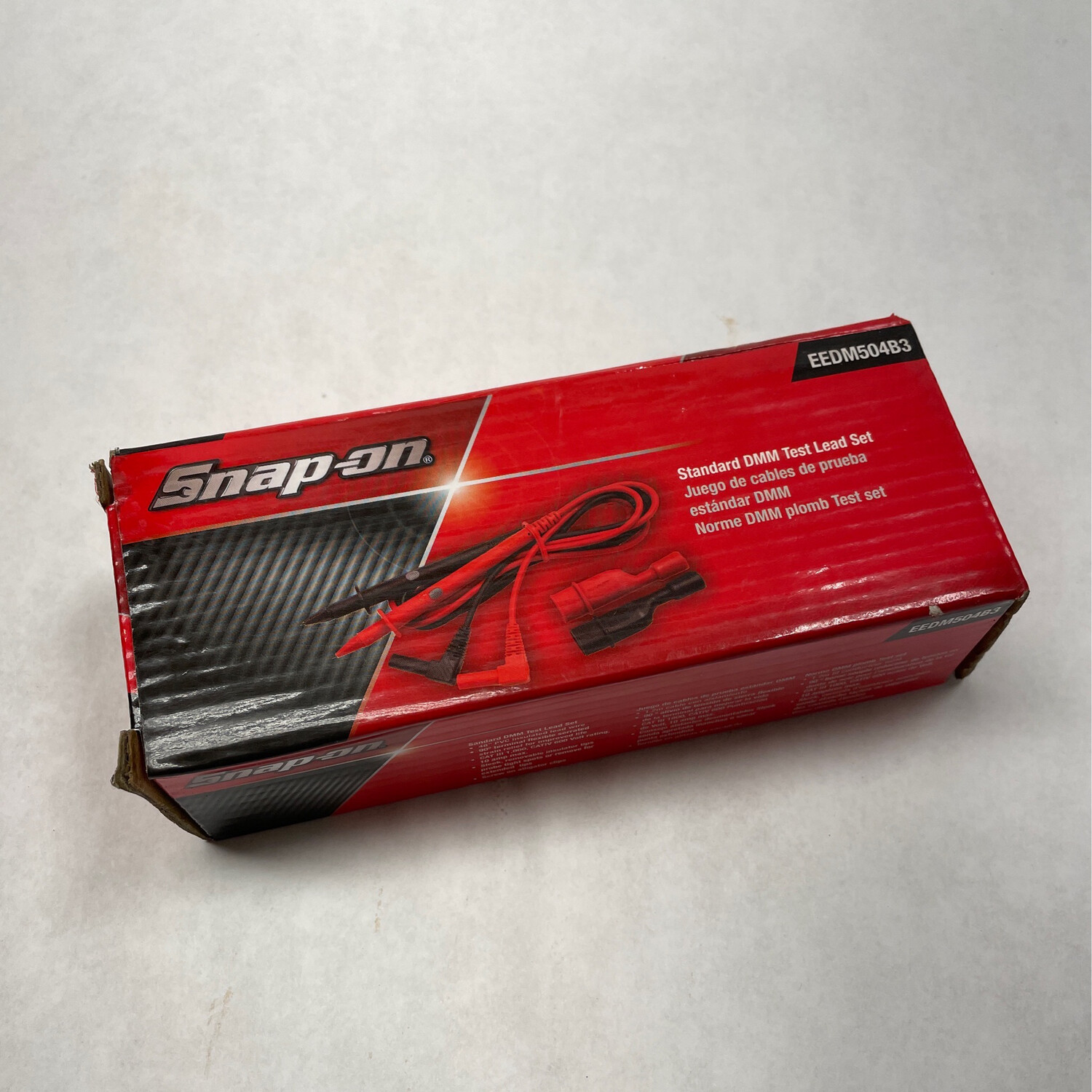 New Snap on Test Lead Set With Alligator Clips, EEDM504B3 - Shop - Tool ...