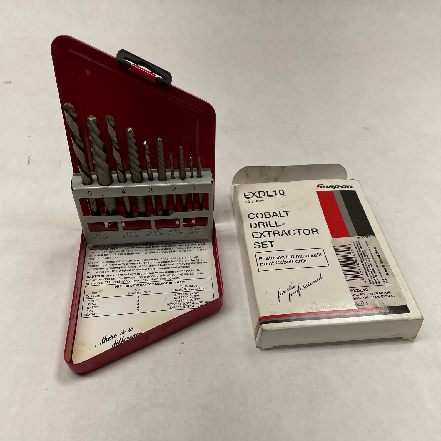 NEW Snap On 10pc Cobalt Drill-Extractor Set, EXDL10 - Shop - Tool Swapper