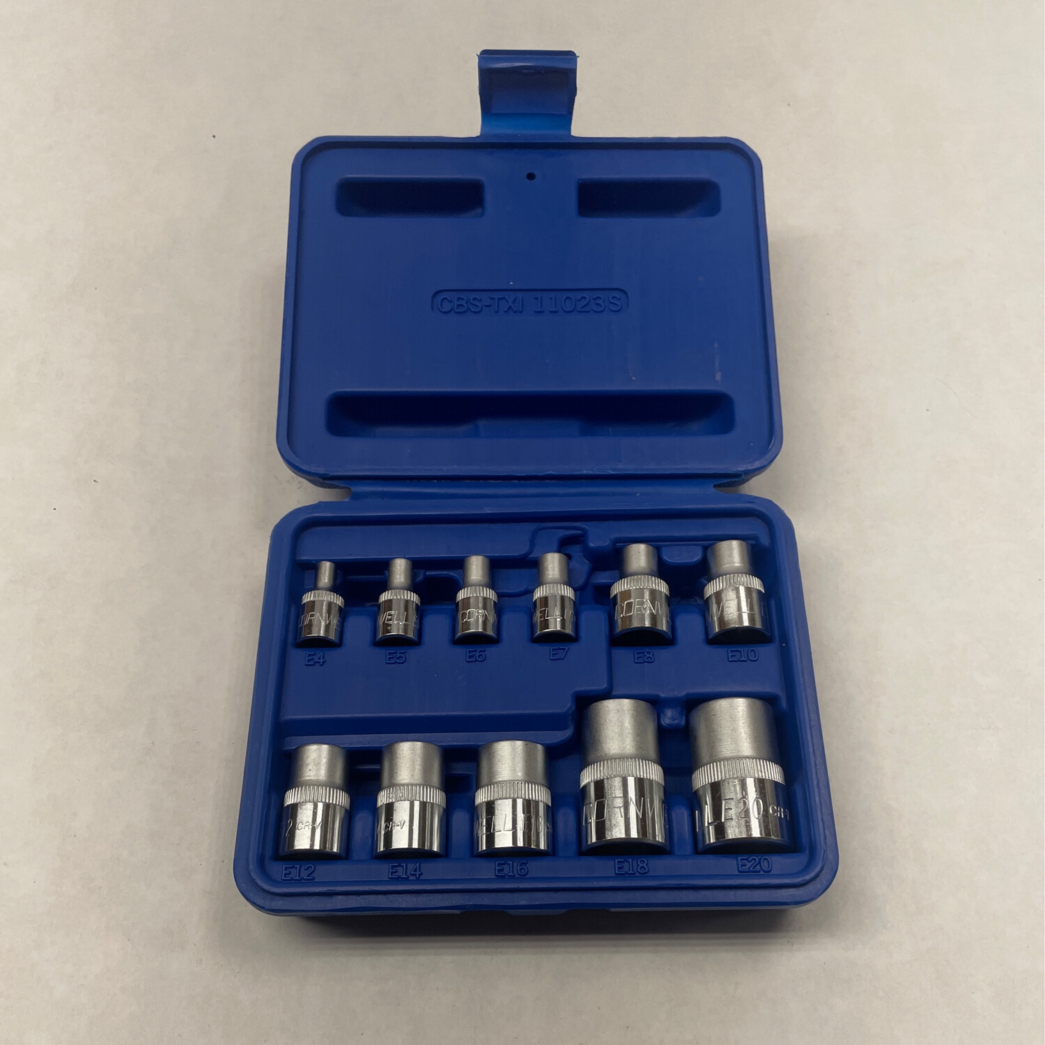 NEW Cornwell 11pc Multi-Drive E-Torx Socket Set, E4-E20 - Shop - Tool ...