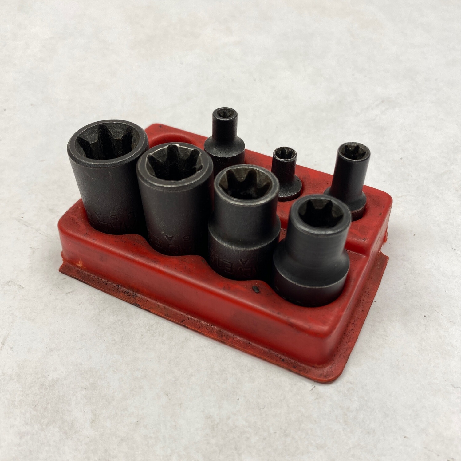 Mac Tools 1/4” & 3/8” Drive 7pc Impact Torx Socket Set, E4-E16 - Shop ...