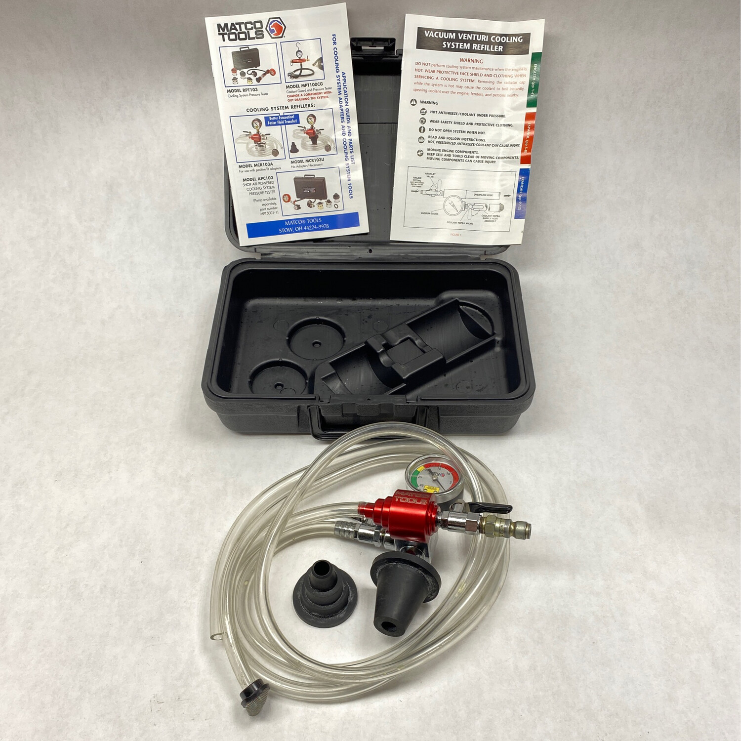 Matco Vacuum Venturi Cooling System Refiller, MCR103U - Shop - Tool Swapper