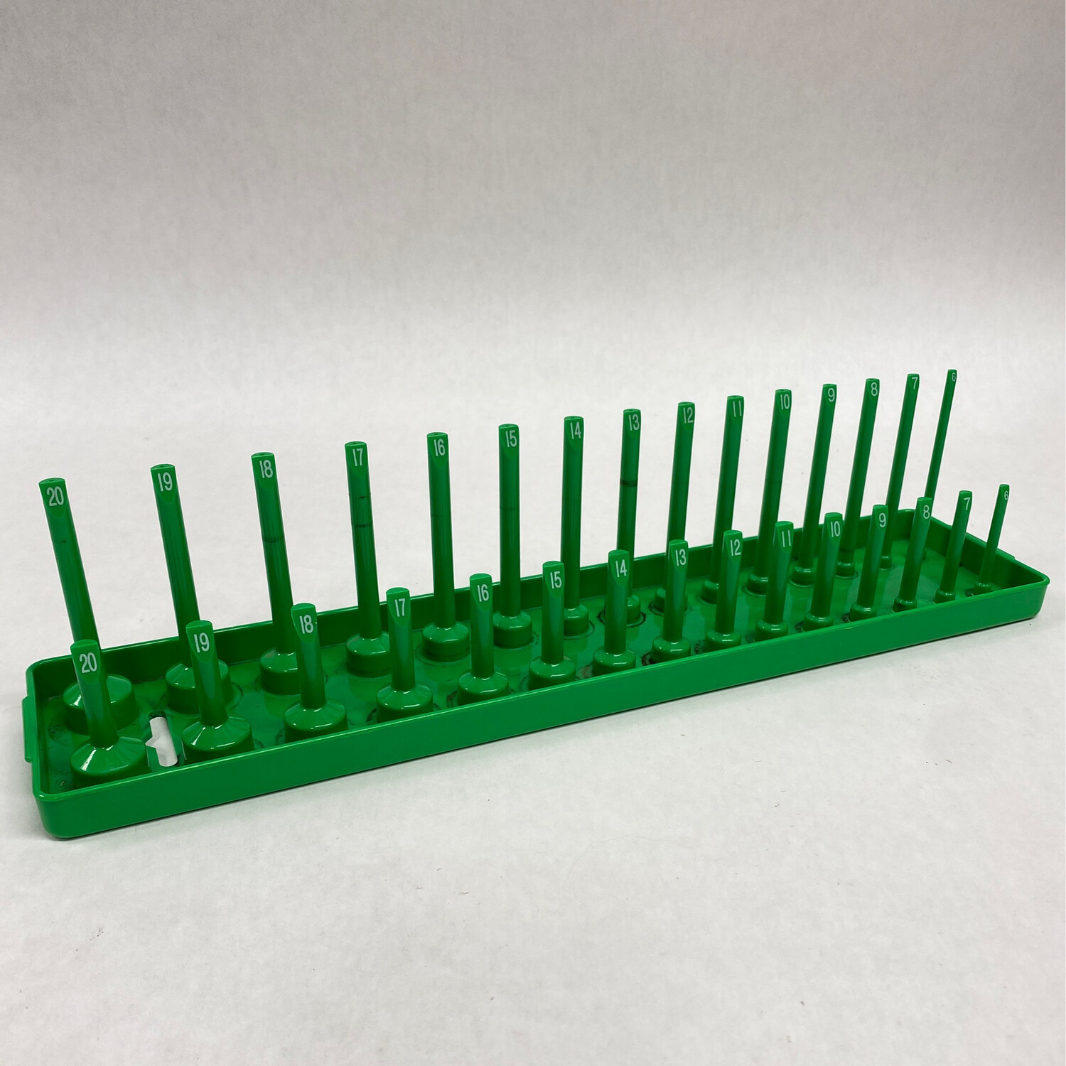 Matco Tools 3/8" Drive Metric 2 Row Socket Tray With Posts, SH38MG ...