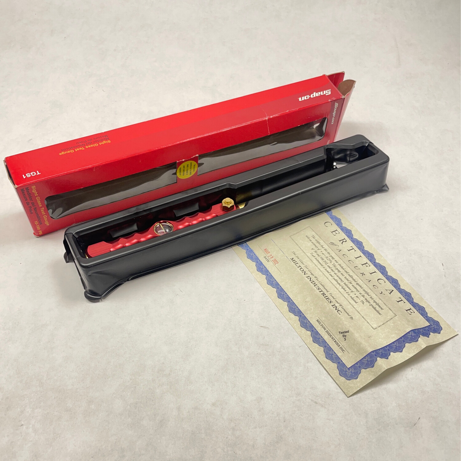New Snap On Sight Glass Test Gauge, TGS1 - Shop - Tool Swapper