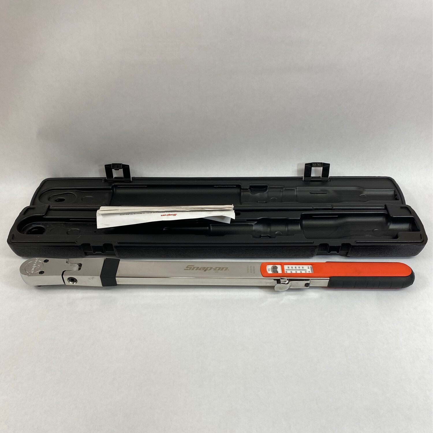 Snap On 1/2" Drive TQ Series Flex-Head Torque Wrench (40-250 ft-lb ...