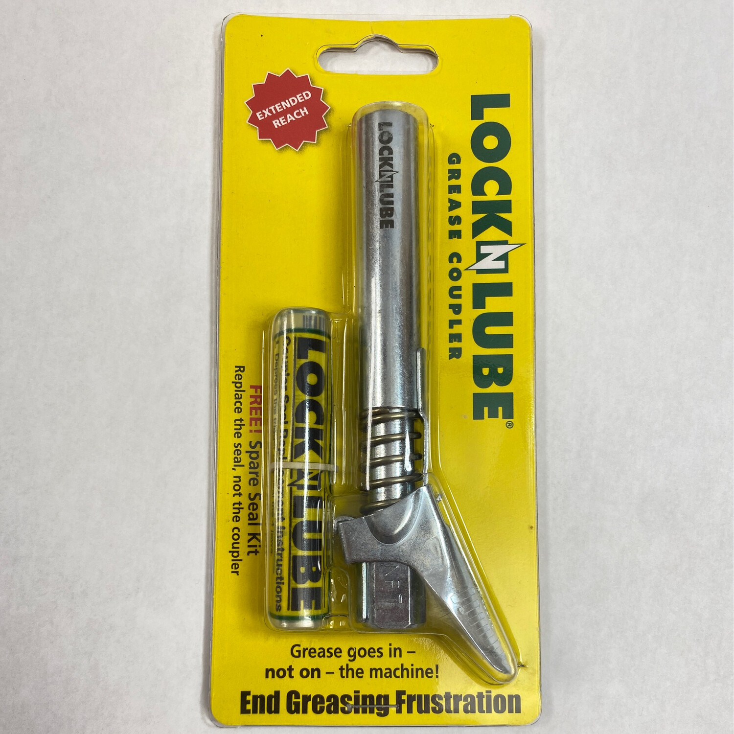 LockNLube Extra Long Grease Gun Coupler, GC81042 - Shop - Tool Swapper
