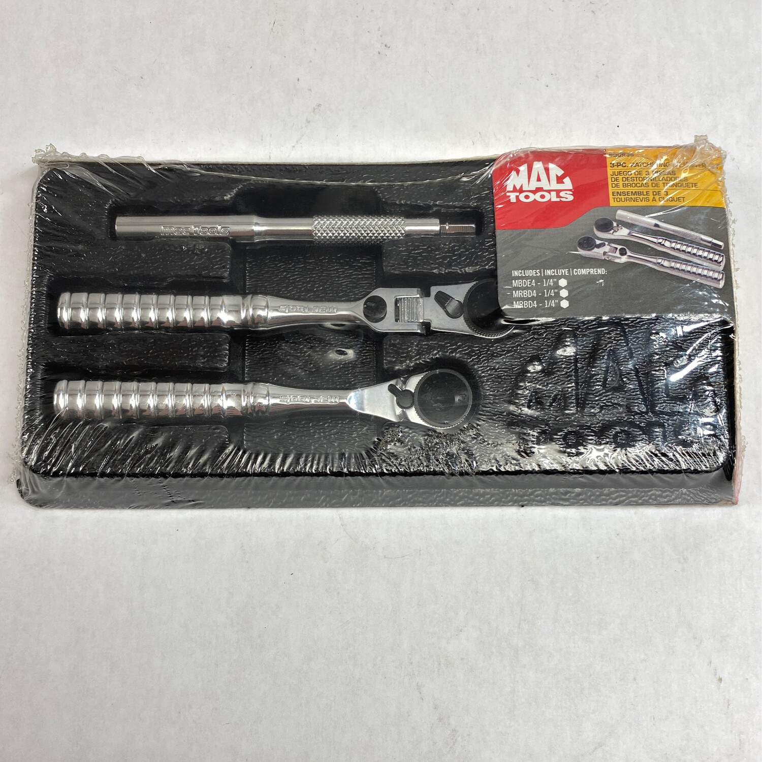 Mac Tools 3 Piece Ratcheting Bit Driver Set, SBDR3S - Shop - Tool Swapper