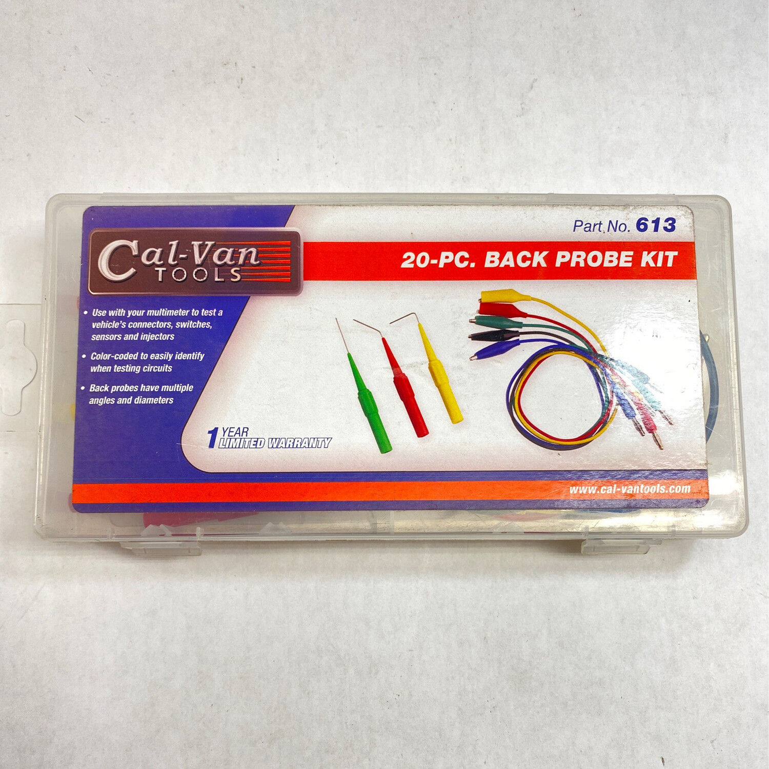 Cal-Van Tools 20 Pc. Back Probe Kit, 613 - Shop - Tool Swapper