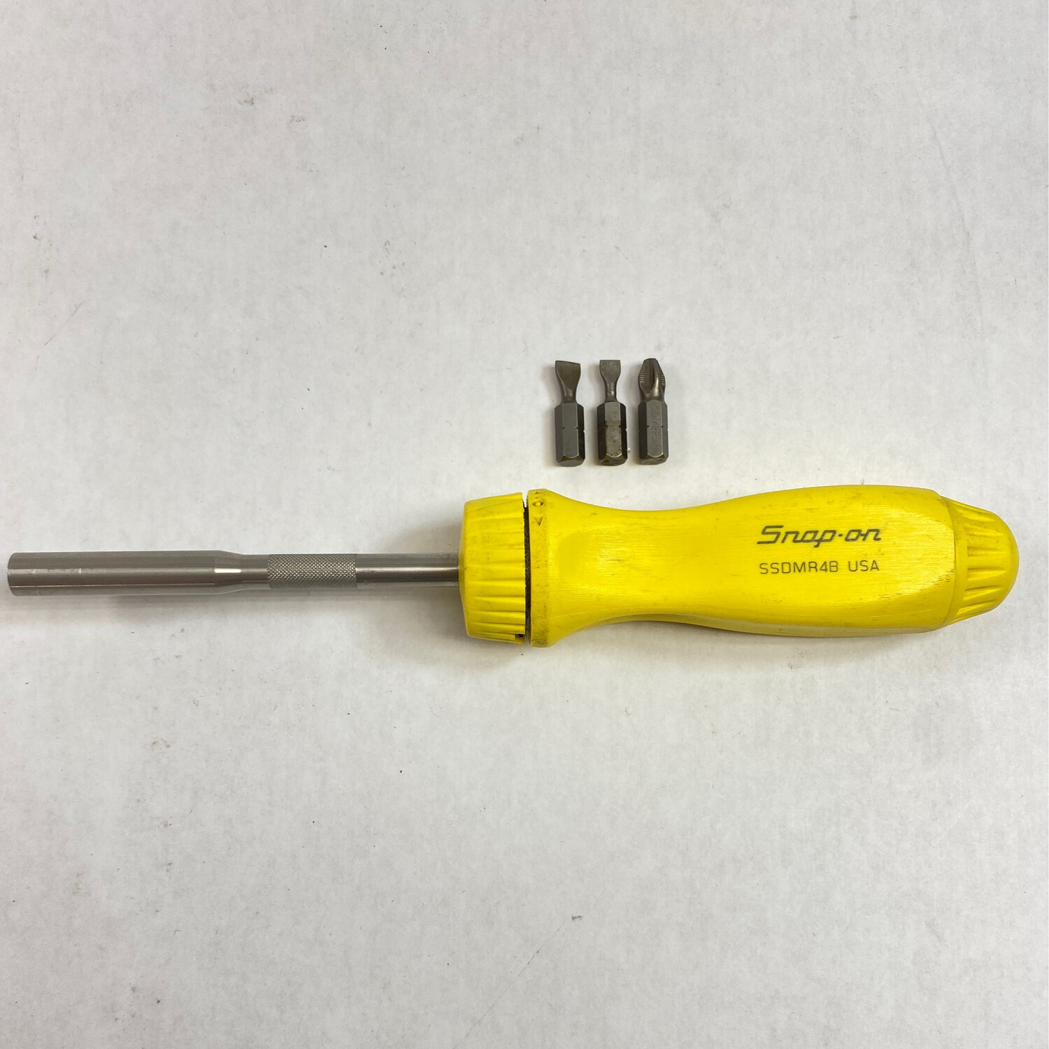 Snap On 8-3/4" Ratcheting Standard Screwdriver, SSDMR4B - Shop - Tool ...