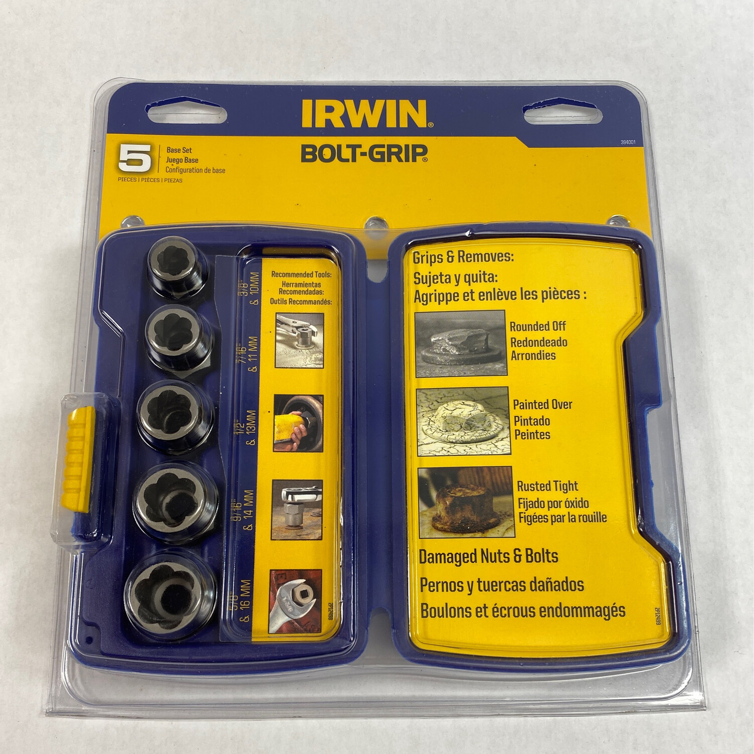Irwin 5 Pc. Bolt Extractor Set, 394001 - Shop - Tool Swapper