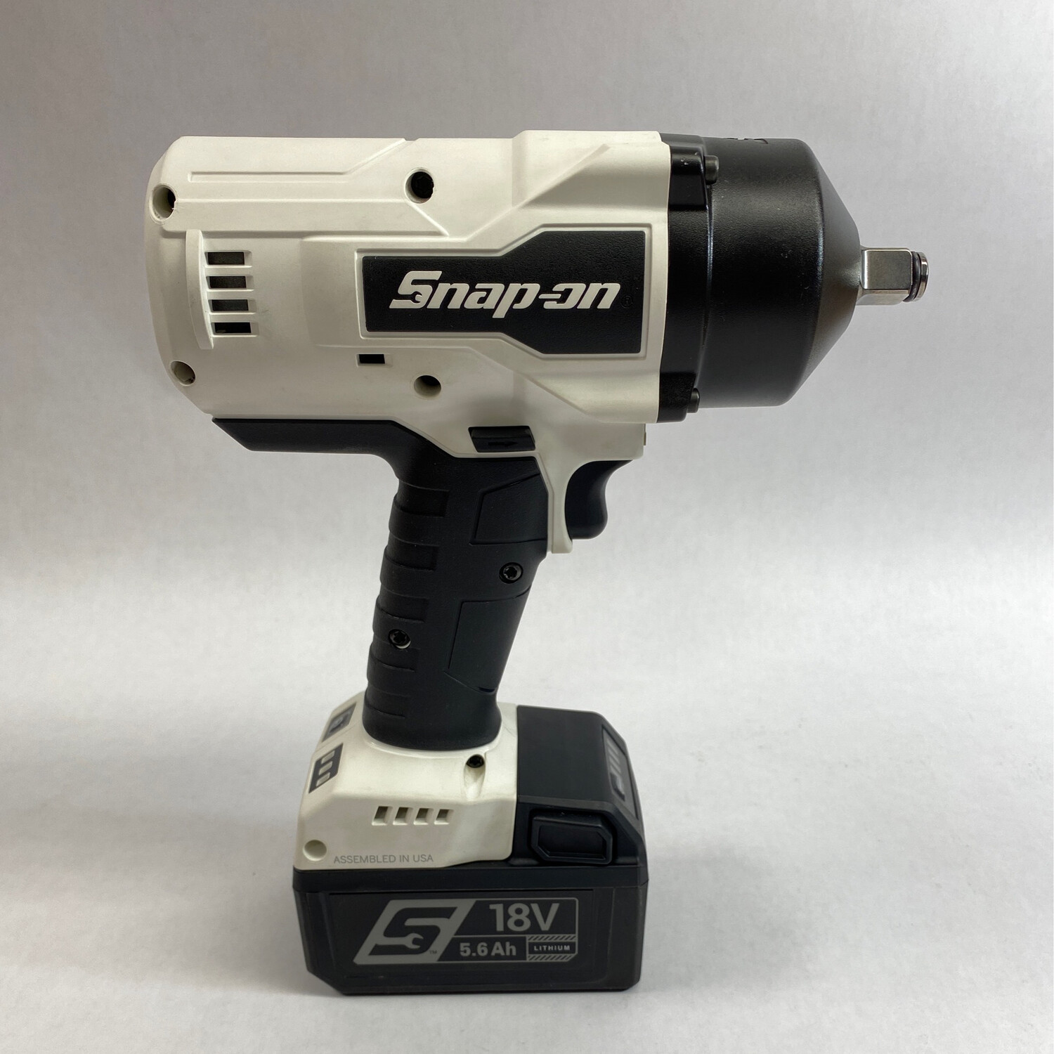 Snap On 18v 1/2" Drive MonsterLithium Cordless Impact Wrench, CT9050WHT ...