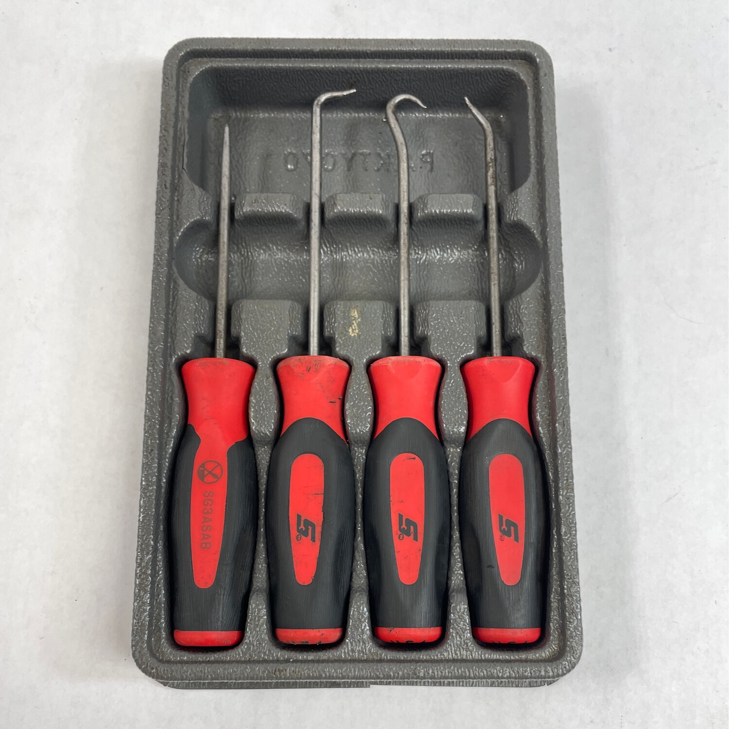 Snap On 4 Pc. Instinct Soft Grip Miniature Pick Set, SGASA204CR - Shop - Tool Swapper