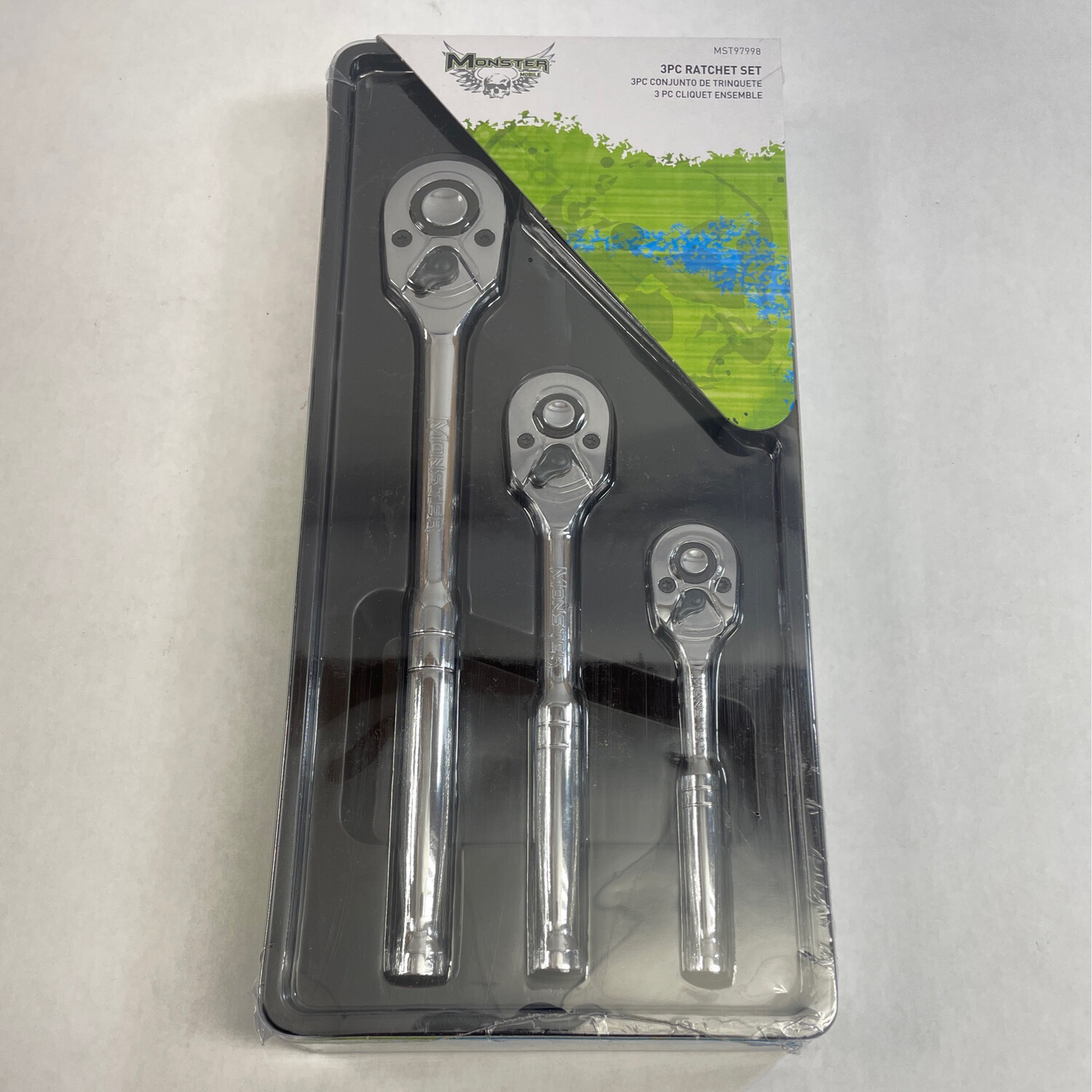 Monster Mobile Tools 3 Pc. Ratchet Set, MST97998 - Shop - Tool Swapper