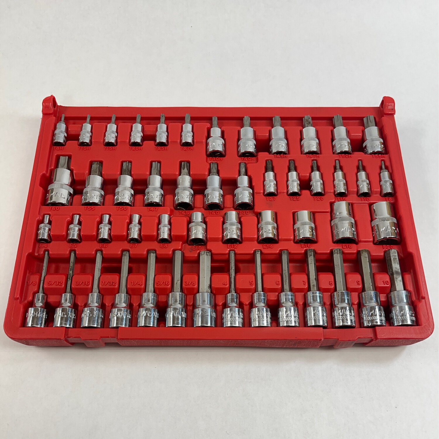 Mac Tools 50 Pc. Master Hex And Torx Bit Driver Set, SMXVHT50B - Shop ...