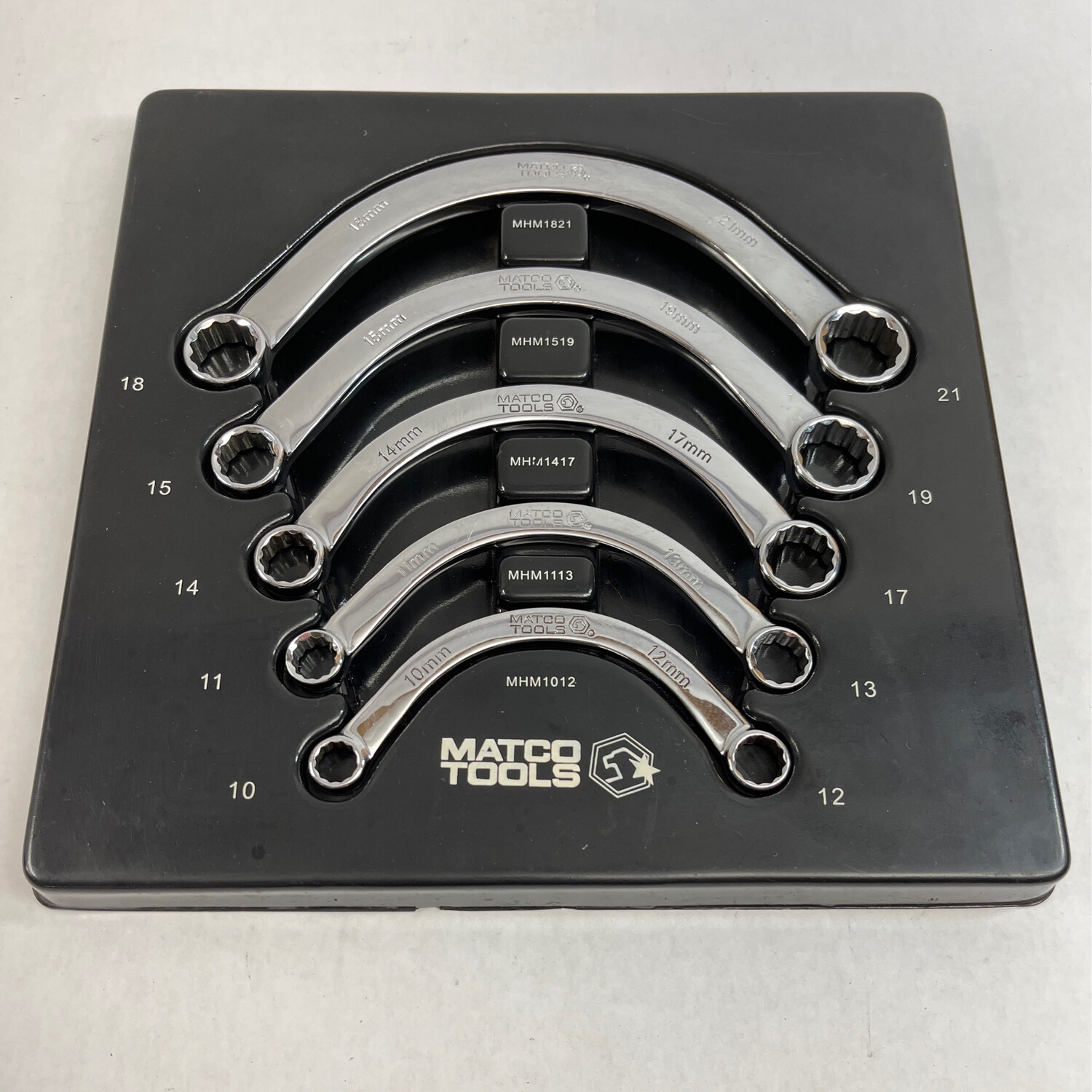 Matco Tools 5 Pc. Metric Half Moon Wrench Set, SMHM5T - Shop - Tool Swapper