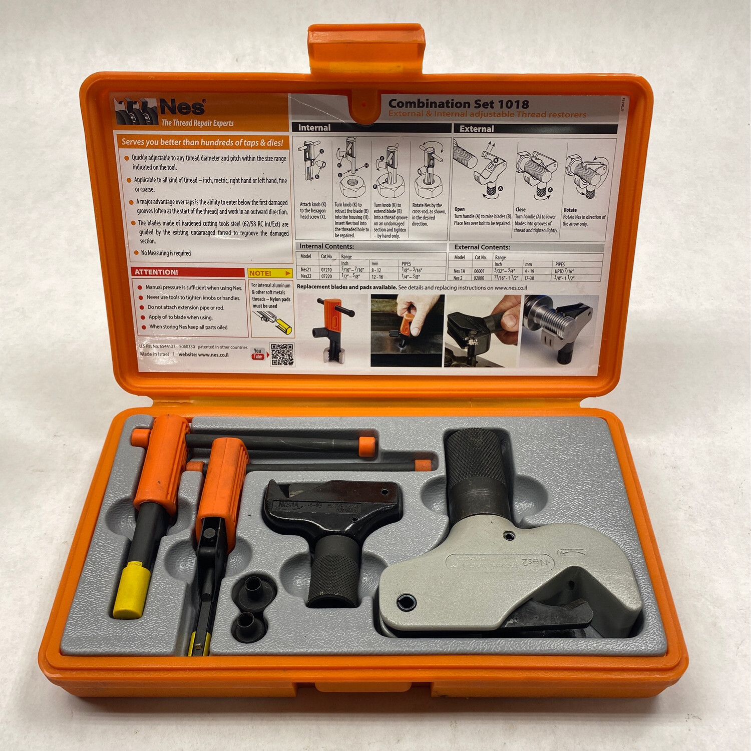 Nes 4pc: Thread Repair Set, NES1018 - Shop - Tool Swapper